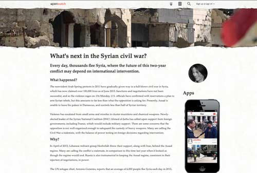 OpenWatch y el Periodismo de investigación: "La libertad política ...